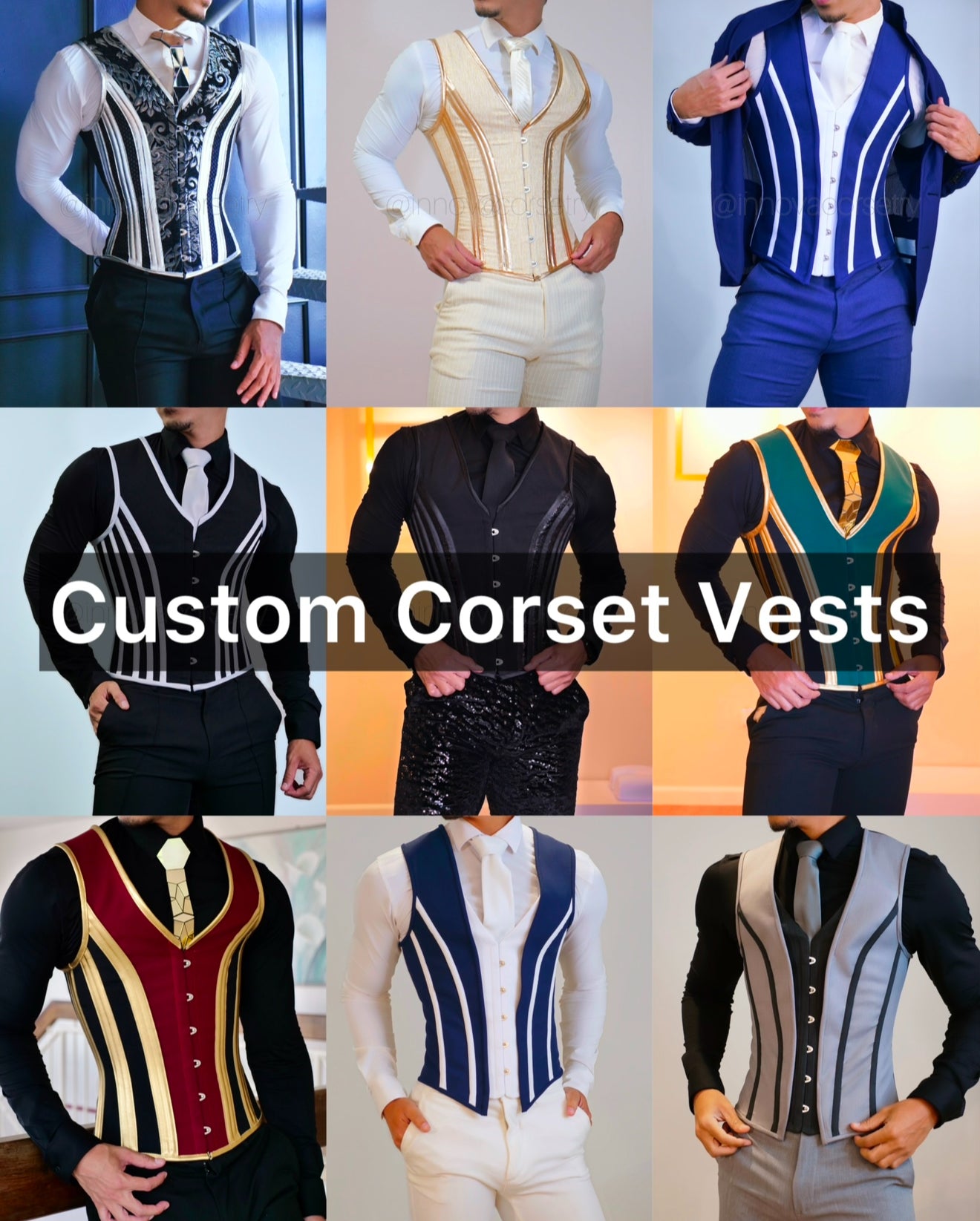 Corset Vest | CV1801 – Innova Corsetry